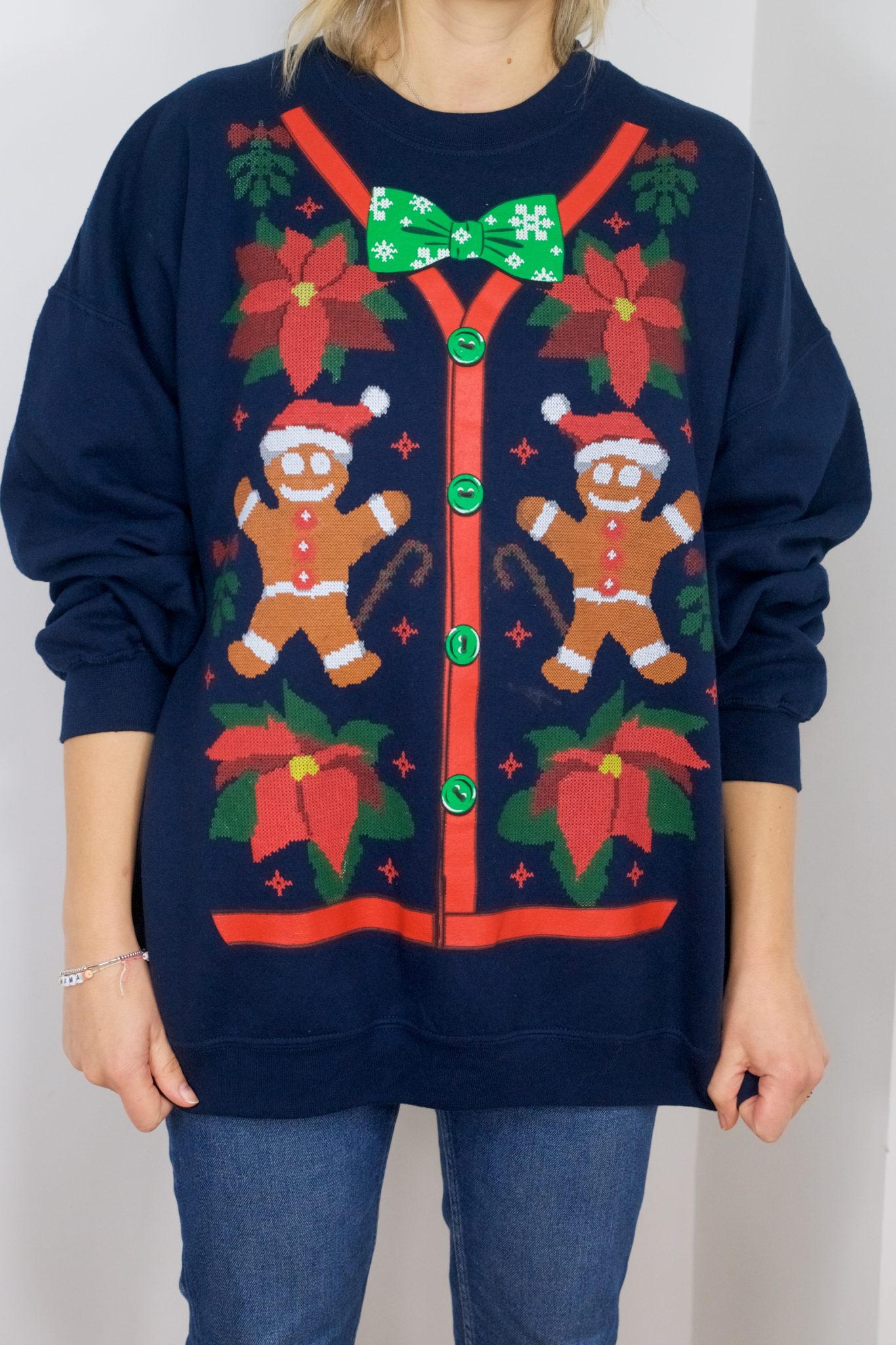 Gingerbread Cardigan Christmas Sweater | Save the Children Shop
