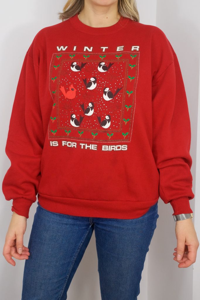 Birds Vintage Christmas Sweater | Save the Children Shop