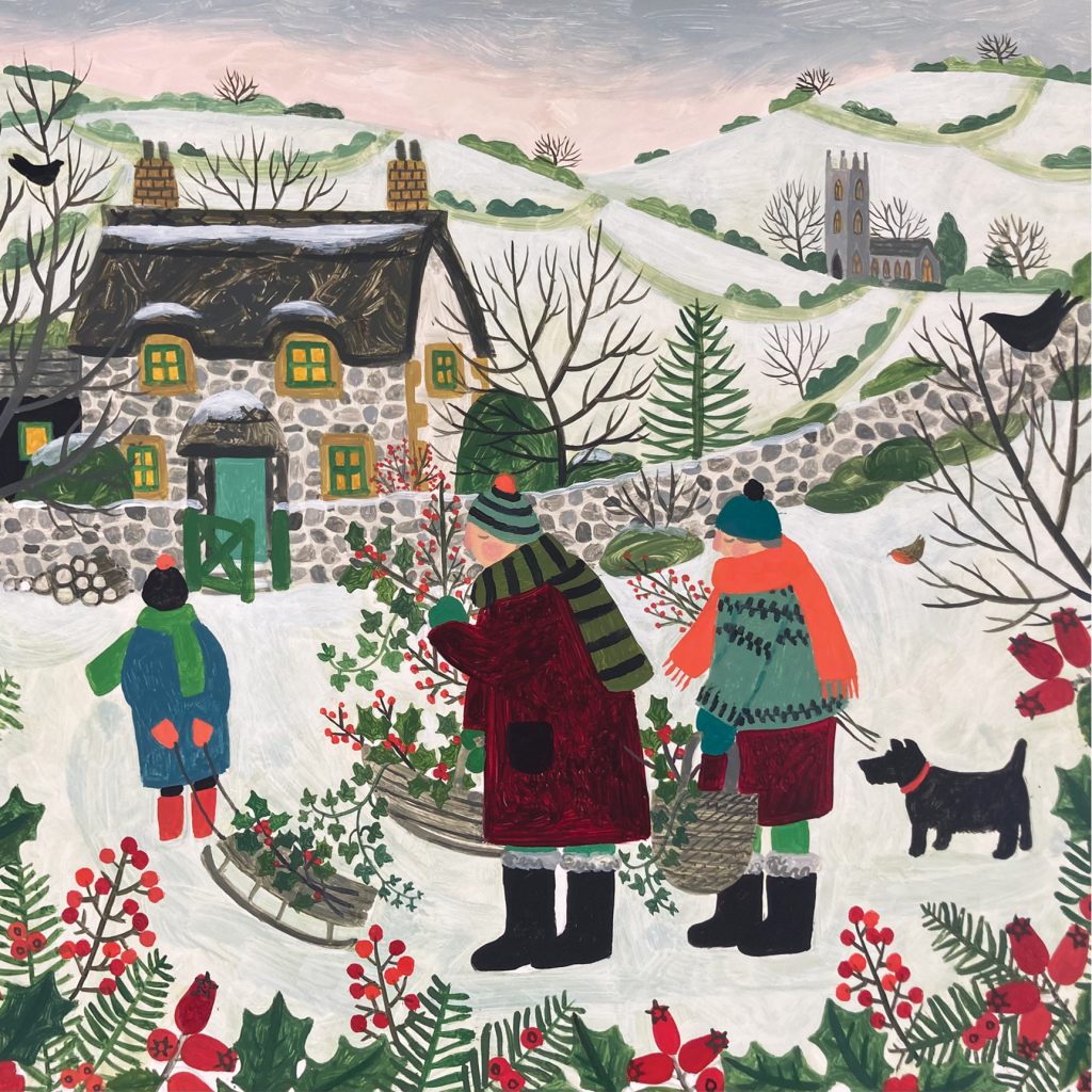 Collecting the Holly Christmas Cards | Save the Children Shop